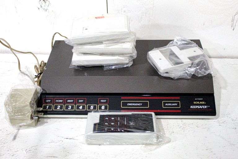 Schlage Keepsafer Plus Security System Wireless Remote Control ...