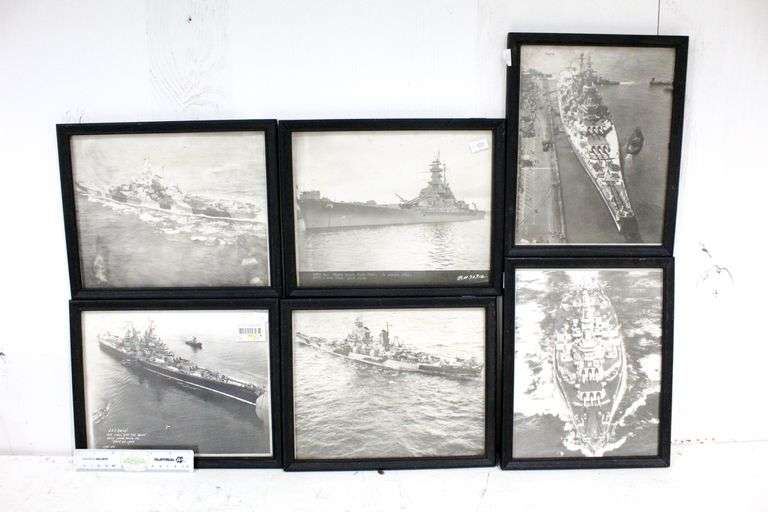 Collection of USN Battleship Photographs: Including the USS South ...