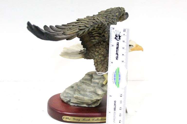 The Gray Rock Collection Eagle in Flight Statue - 6 x 7 - Bunting ...