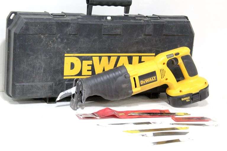 DeWalt DC385 Variable Speed Reciprocating Saw with case - Bunting ...