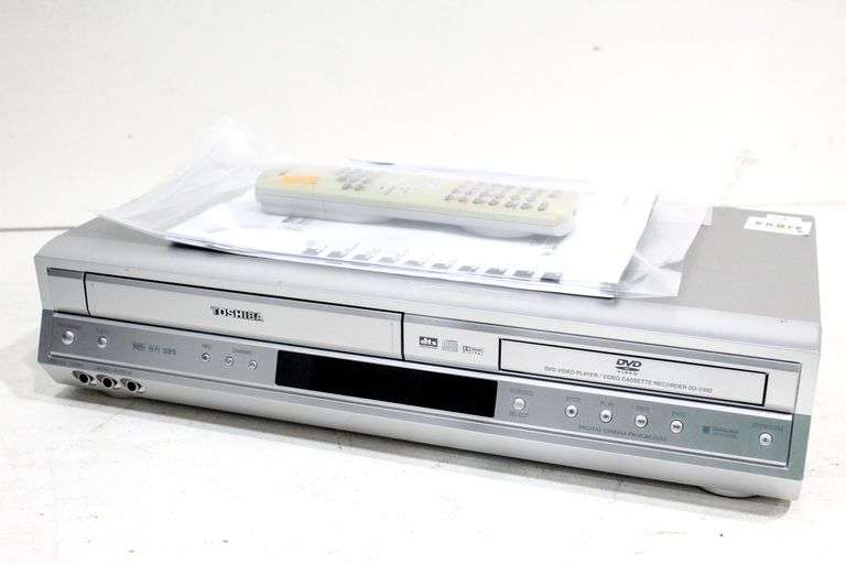 Toshiba SD-V392SUA DVD Video & CD Player, VCR Video Cassette Tape ...