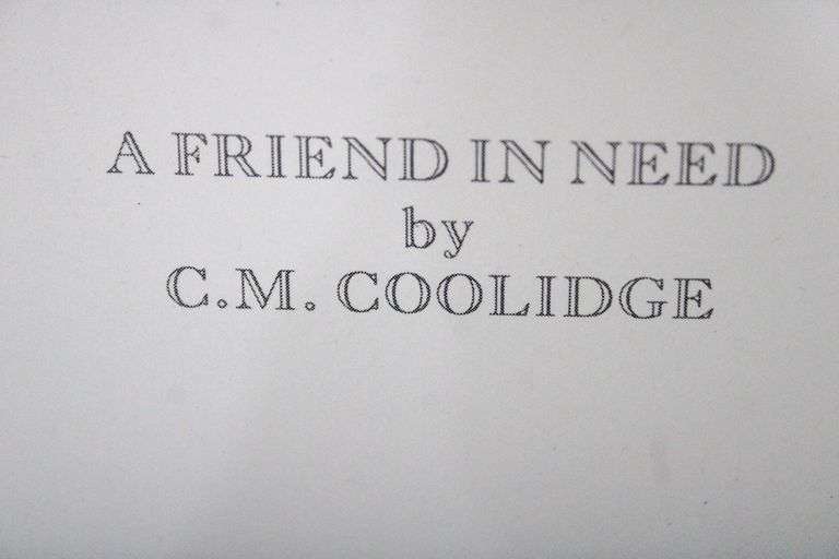 "A Friend in Need by C. M. Coolidge" - Eliteart-Dogs Playing Poker by ...