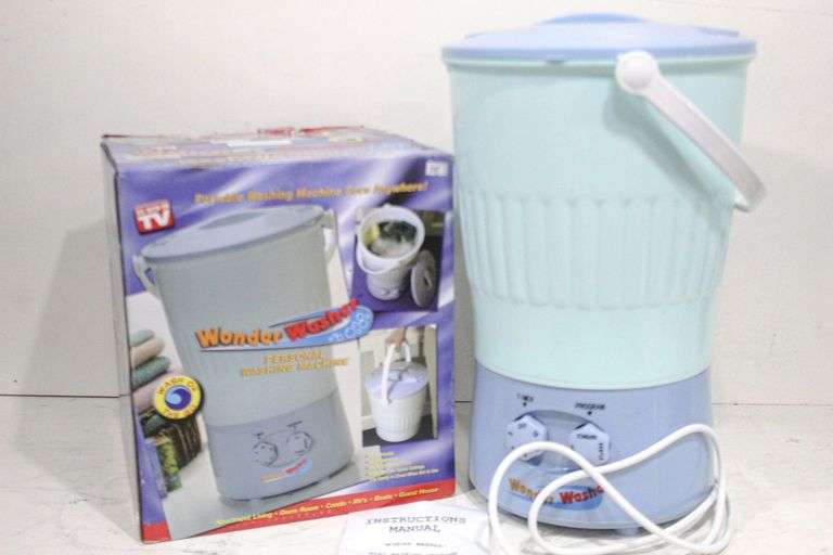 Wonder Washer Personal Washing Machine SIDE WALL - Bunting Online Auctions