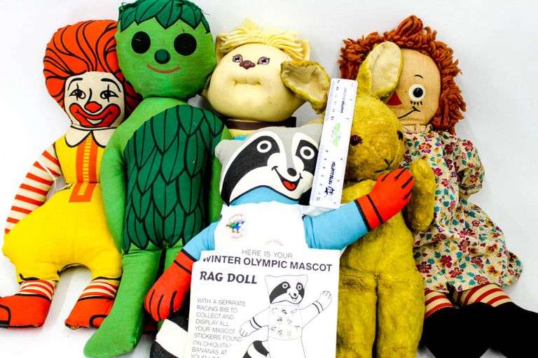 Ragdoll collection: Winter Olympic Mascot, Jolly Green Giant, Ronald ...