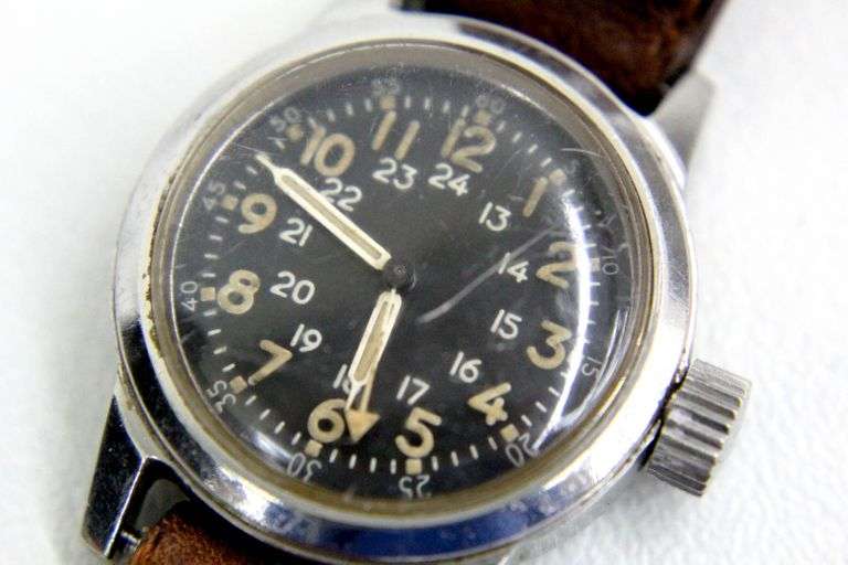 Military issue Elgin A-17A Watch , circa 1950's , This one was made by ...