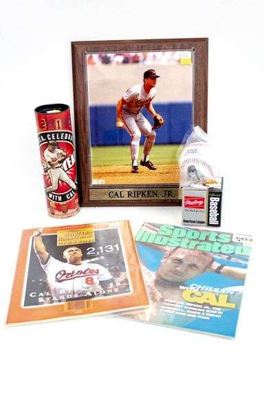 Cal Ripken Jr. baseball Memorabilia - Bunting Online Auctions