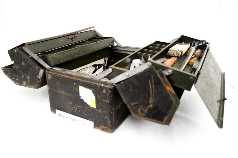 US Military Mechanics Cantilever Tool Box, Type II, 1940s, by Simonsen ...