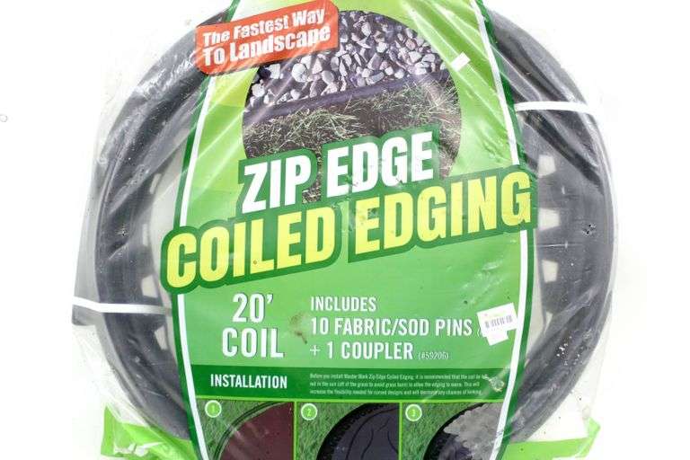 Zip Edge coiled landscape edging, 20 feet. Description courtesy of the ...