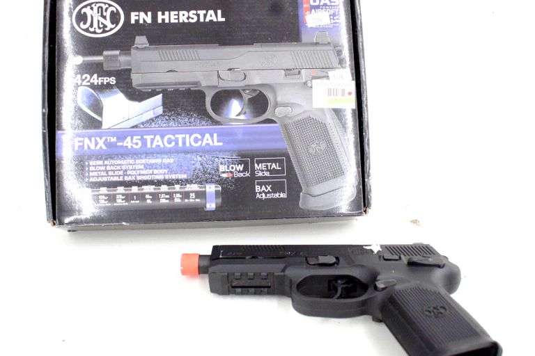 FN Herstal FNX 45 Tactical Semi Automatic Softair Gas Blowback System ...