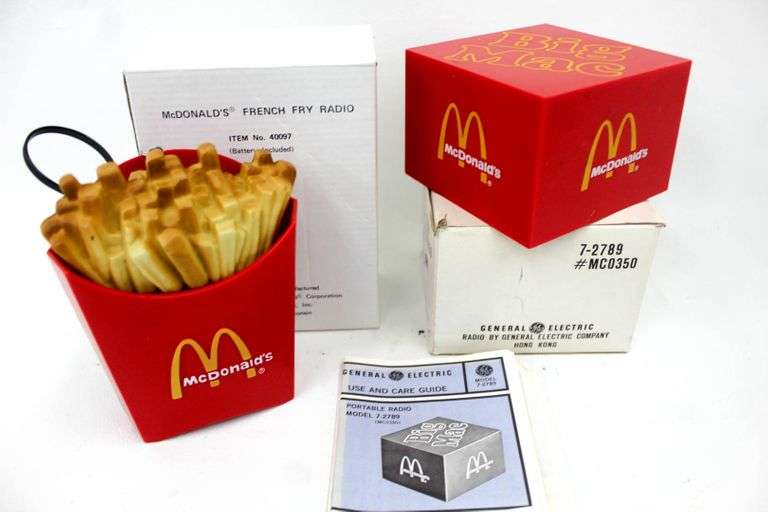 McDonald's Vintage French Fry Radio (by K-Promotions) -and- Big Mac ...