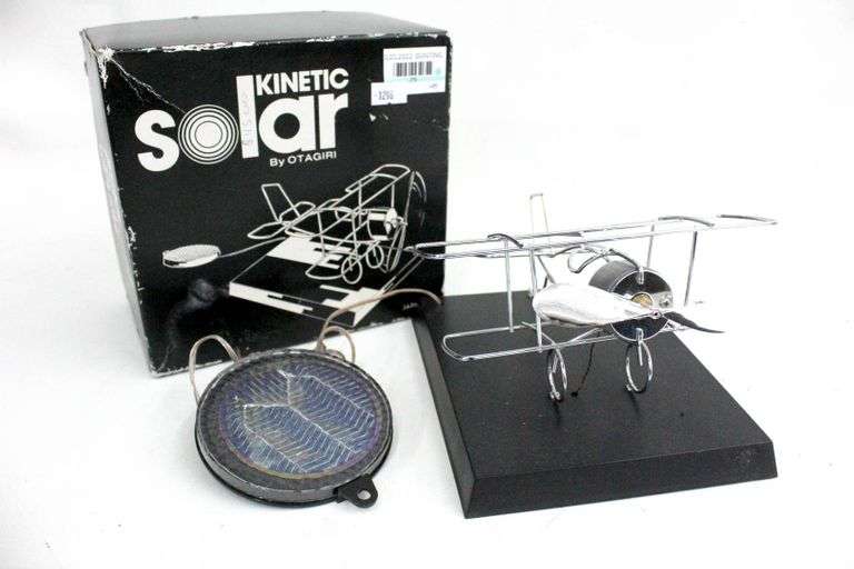 Otagiri Vintage Solar Kinetic Biplane in original box. - Bunting Online ...