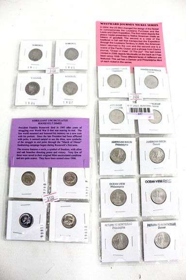 Coin Collection. Items include Westward Journey Nickel Series. In 2004 ...