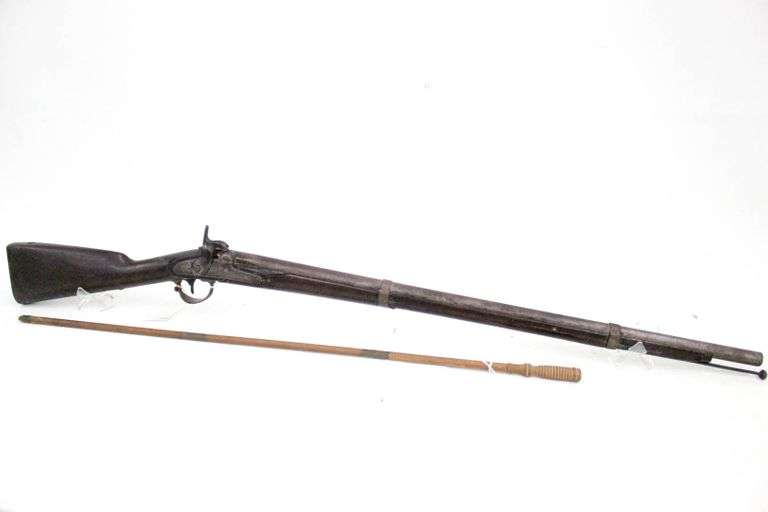Harper's Ferry 1851 smooth bore, percussion, single barrel .69 caliber ...