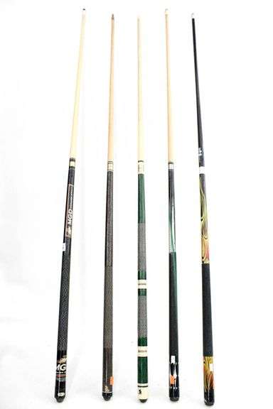 Pool Sticks Collection, includes Cuetec and more (a few tips need ...