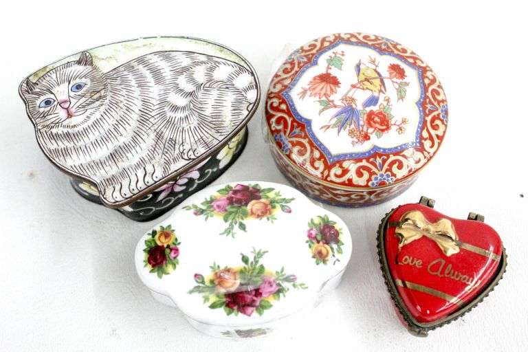 Trinket Box Collection, includes Kaiser -and- Royal Albert -and- more ...