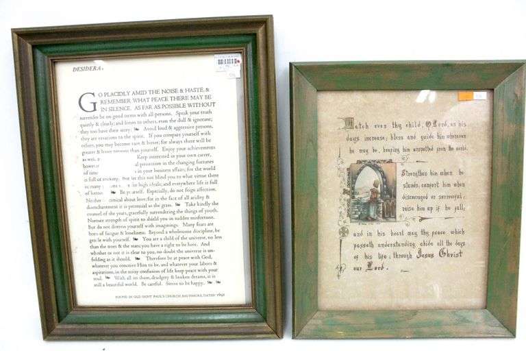 Nancy Wilde - 1968 hand lettered and illustrated prayer - and ...