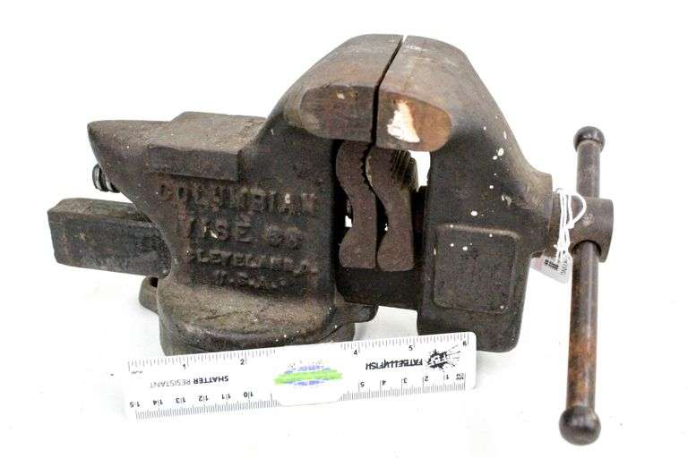 Columbian Vise Co Cleveland U.S.A. - Vintage Columbian Vise Swivel ...