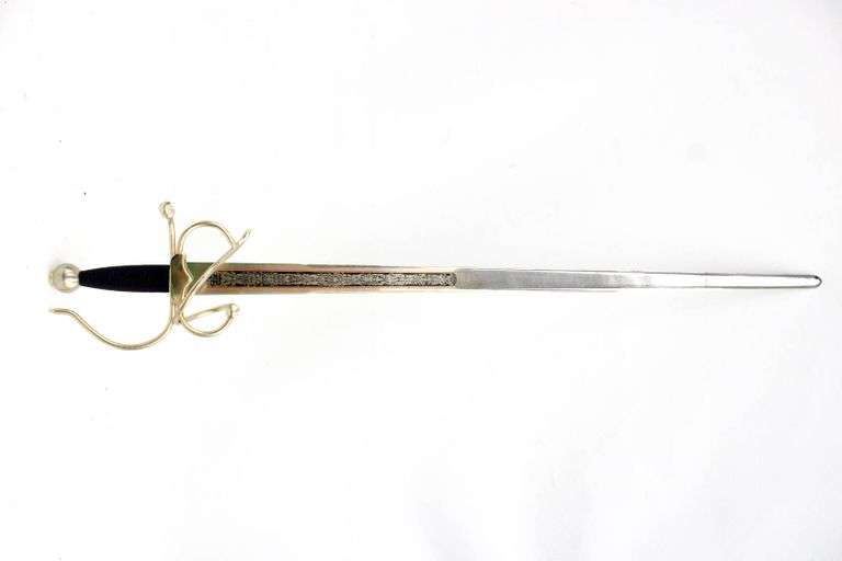 Lasso Sword, Spanish Rapier Sword in the 17th Century Style - Made in ...