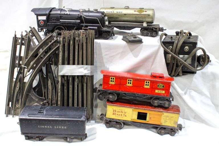1933 Lionel 249 Prewar "O" Gauge Train Set, includes vintage metal ...