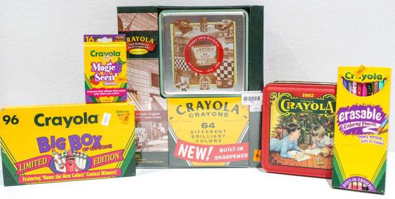 Crayola Erasable Colored Pencils, Magic Scent Crayons, Big Box of ...