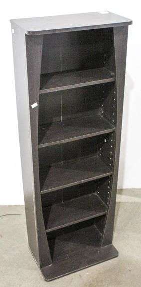 Tower Media Shelving Unit - 8 x 15 x 42 - Bunting Online Auctions