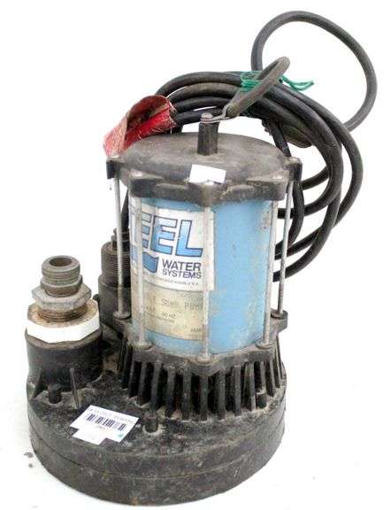 Teel Water Systems Submersible Sump Pump - Bunting Online Auctions