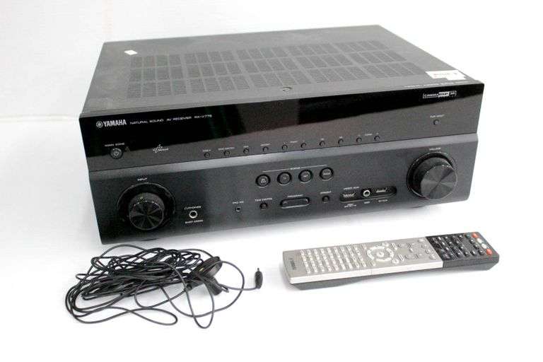 Yamaha RX-V775 7.2 Channel Network AV Receiver with Air Play & HDMI ...
