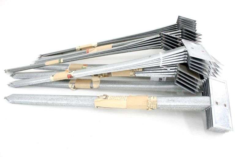 Metal garden tag label stakes - Bunting Online Auctions