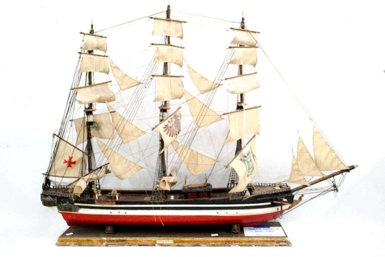Fragata Espanola ANO 1780 - Spanish Frigate Circa 1780 - 41 x 31 x 10 ...