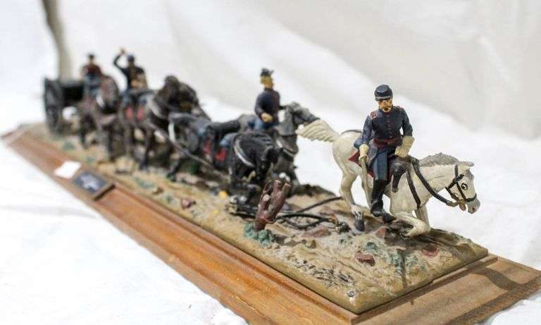 Battery D 4th US Artillery 1861 Vintage Lead Civil War Military ...