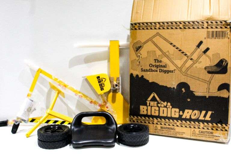 The Big Dig & Roll - The Original Sandbox Digger Toy - Bunting Online ...