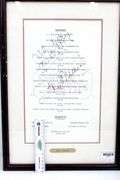 Stan Musial autographed Menu - Stan Musial was inducted into the ...