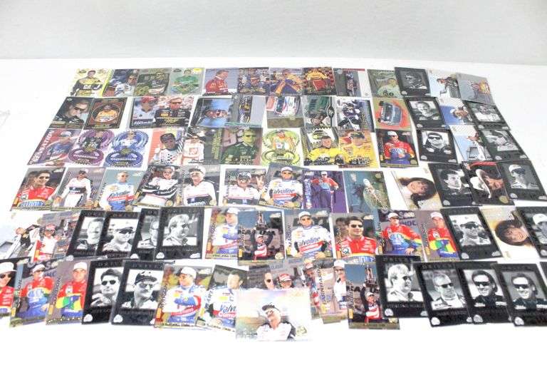Collection of NASCAR and other Car Racing trading cards - Bunting ...