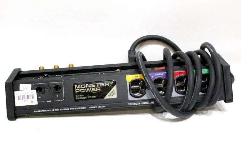 Monster Power home theatre power center - Bunting Online Auctions