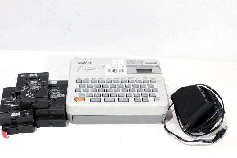 Brother P-Touch III Electronic Labeling System - Bunting Online Auctions