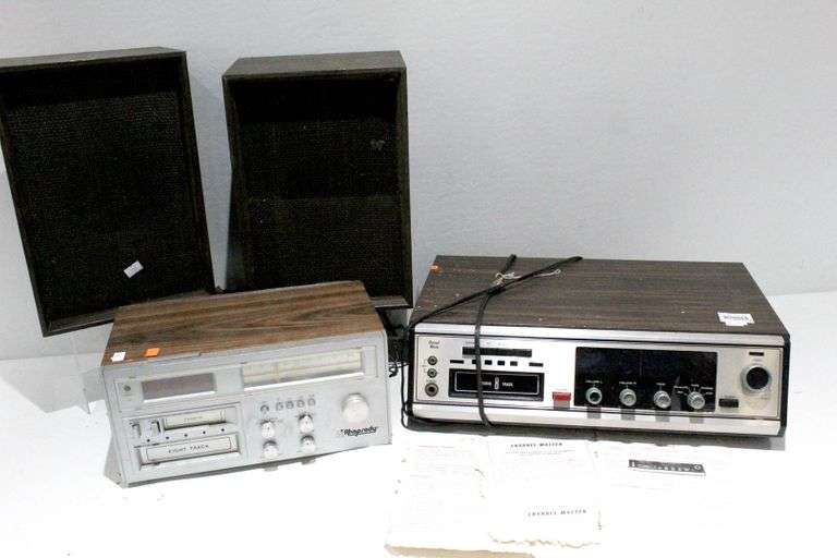 Channel Master Model HR6048 4 DIM 8 Track Play/Record AM-FM Stereo ...