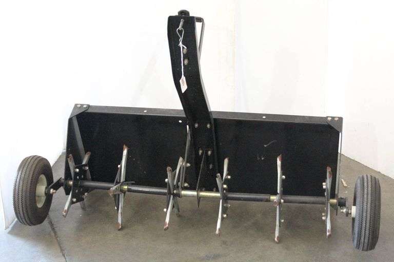 Tow behind lawn aerator - dethatcher rake - 21 x 36 - Bunting Online ...