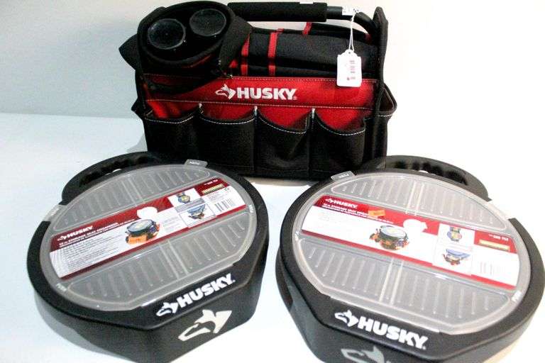 Husky Tool Bag and Tool Storage Cases - Bunting Online Auctions