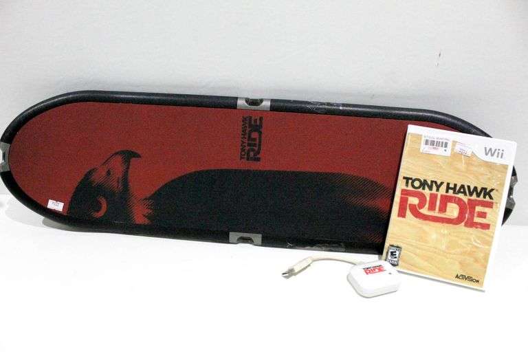 Nintendo Wii Tony Hawk Ride game, board and adaptor. - Bunting Online ...