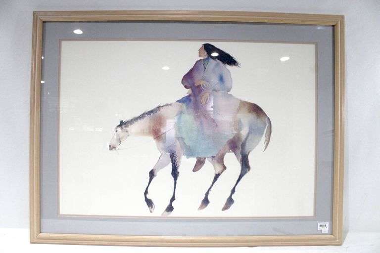 Carol Grigg - signed work - Mother Moon c. 1990 - Lithograph - 42 x 31 ...