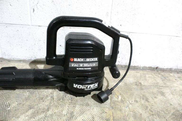 Black & Decker Vac N' Mulch Blower Vacuum Vortex Vacuum System ...