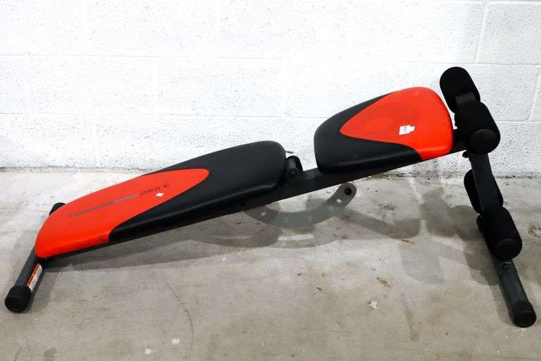 Weider Pro 225 L Adjustable Exercise Bench - Bunting Online Auctions