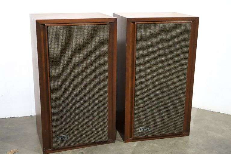 KLH Model Twenty-Three Acoustic-Suspension Loudspeaker Systems - Two ...