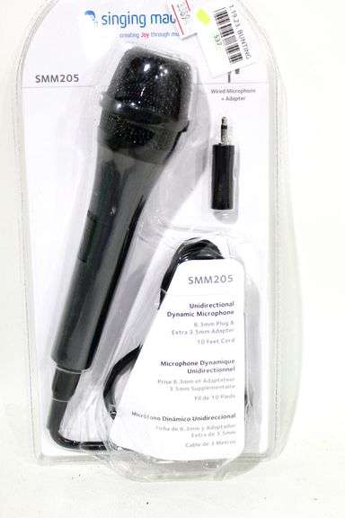 inging Machine SMM-205 Unidirectional Dynamic Karaoke Microphone ...