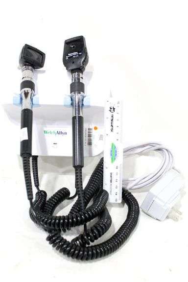 Welch Allyn Coaxial Ophthalmoscope & Macroview Basic Otoscope, with GS ...