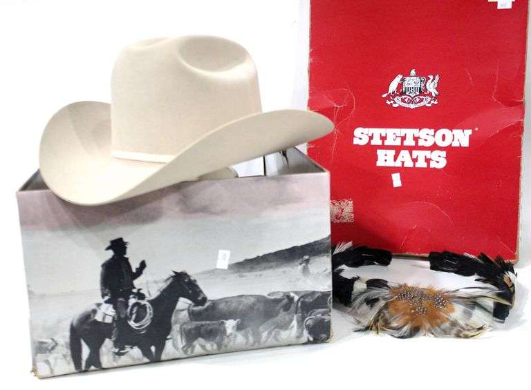 Stetson Hats and Stetson Memorabilia - and - Feather Head Band ...