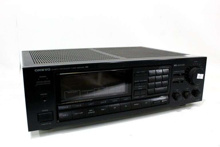 Onkyo TX-860 - Quartz Synthesized Tuner Amplifier - Bunting Online Auctions