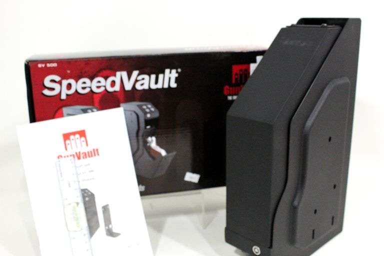 GunVault SV500 SpeedVault Series Heavy Gauge Steel Handgun Safe ...