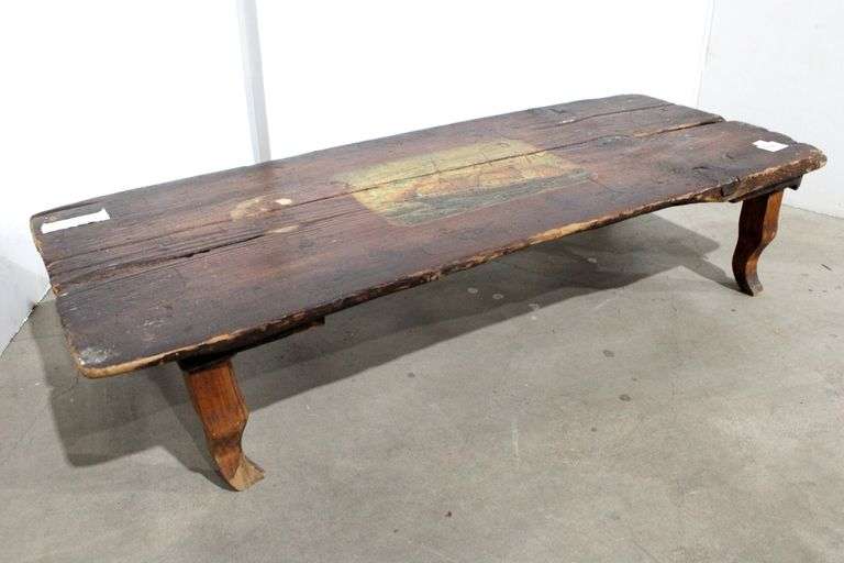 Rustic Primitive Live Edge Wide Plank (Probably Slow Growth Plank) With ...