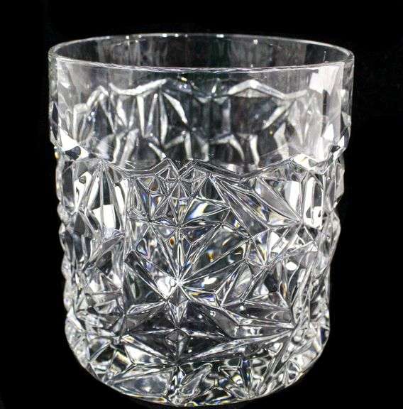 Tiffany & Co. Rock Cut Crystal Wine Cooler - Vintage Champagne Bucket ...